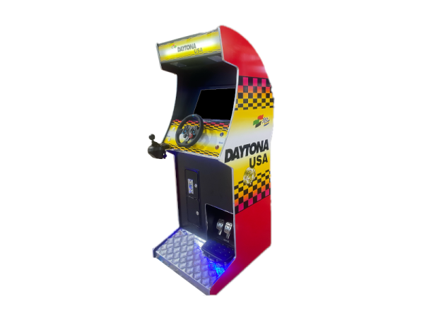 150 Game Daytona Stand Up Car Racing Simulator – Perth Arcade Machines